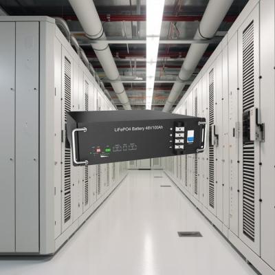China Sistema de armazenamento de energia de alta voltagem Lifepo4 Rackmount Bateria de lítio 30kwh-50kwh Para aplicações industriais à venda