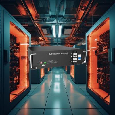 中国 51.2V 50ah リチウムイオンUPSラックマウント BMS太陽系で再充電可能 販売のため
