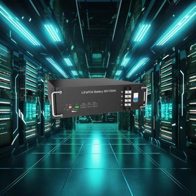 China 5.12kwh 100A Bateria de lítio Lifepo4 Rackmount Bateria de lítio Sistema de armazenamento de energia doméstica à venda