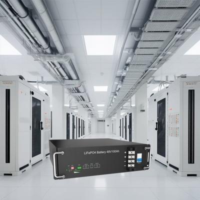中国 LCDディスプレイ オプションラックマウント Lifepo4 バッテリー 51.2V 100ah 200ah 販売のため