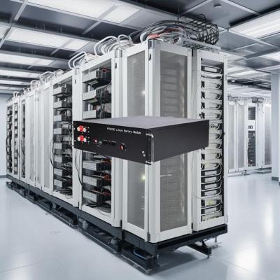 中国 48V 50ah LiFePO4 ラックマウント リチウム電池 住宅用 商業用 販売のため