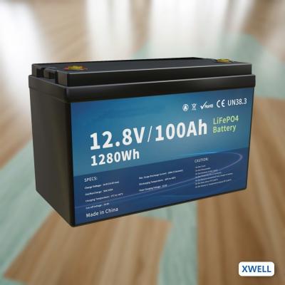 Cina 12.8V 100AH Lithium Ion LiFePO4 Bank per sostituire la batteria VRLA Batteria a ciclo profondo in vendita
