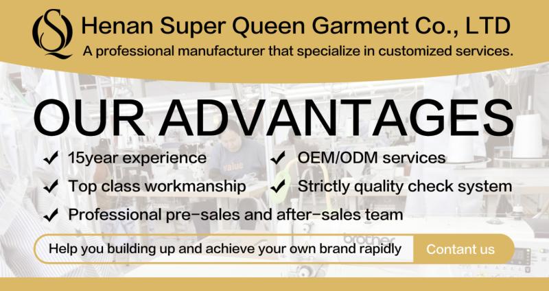 Proveedor verificado de China - Henan Super Queen Garment Co., Ltd.