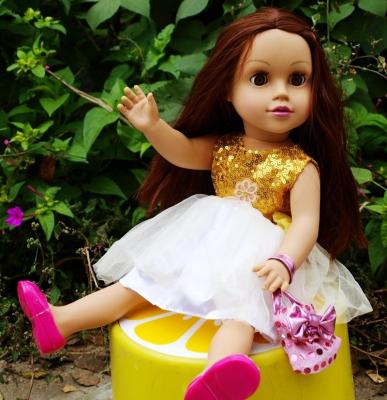 Cina 50cm Logo personalizzato OEM/ODM Educational Plastic Silicone Cute Doll Gifts in vendita