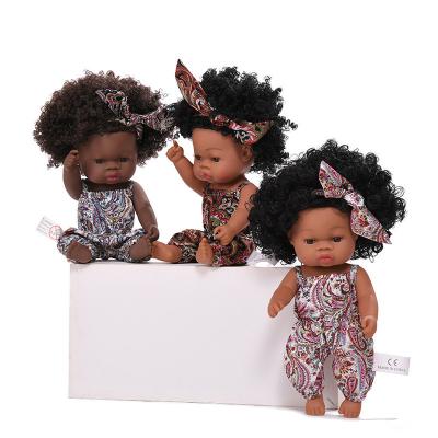 Cina Bambina nera afroamericana da 14 pollici con logo personalizzato in vendita