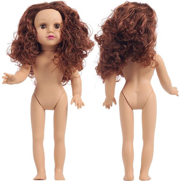 Quality 18 inch African American Doll Fashion Series Number for Girls' Play and Learning for sale