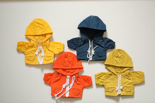 Quality CUSTOMIZATION PLUSH TOY BEAR JEANS TRENCH COAT JEANS CHANGE TOYS FOR KIDS for sale