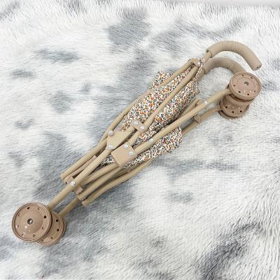 China Customized Classical Precious Toy Gift Basic Baby Doll Stroller for Toddlers with Backpack Doll Buggy for sale