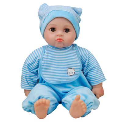 China Lifelike Full Body Silicone Pop 22 Inch Nieuwgeboren Herboren Baby Pop Realistische Pop Te koop