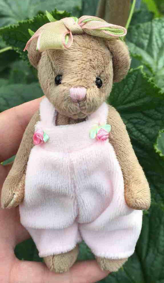 Teddy Bear Plush Joint Plush Bear Doll Key Chain Stuffed Animal Toys