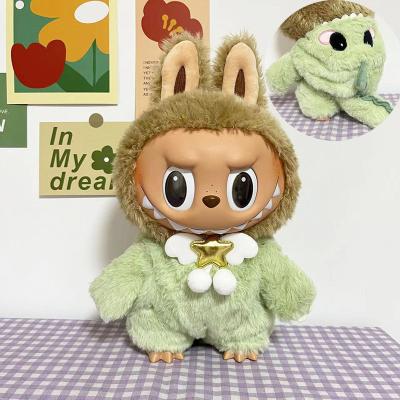 Cina Low MOQ Labubu doll cloth Sweater Toy Cloth Colorful Suit Set Labubu Cartoon Dress in vendita