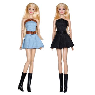 Cina Bambole da collezione in cotone personalizzabile da 11,5 pollici con abito per bambole Barbie in vendita