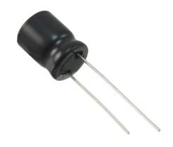 China Aluminum 220uF 35V Electrolytic Capacitor Radial Can 7000 Hrs 105degree UHE1V221MPD6 for sale
