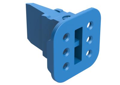 China Blue DIP Connector with Phosphor Bronze Contacts and High Temperature Resistance Suitable for Various Industrial Applications for sale
