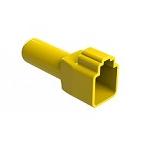 China Durable DIP Connector with Gold Contact Plating and Polyester Insulator Providing Electrical Connections in Automotive Medical Applications for sale