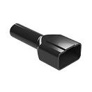 China Durable DIP Connector with Black Color and Robust Metal Shell Designed for Industrial and Consumer Electronics Applications for sale