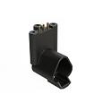 China Compact DIP Connector with Polyester Material and Gold Plated Pins Providing Stable Connections in Industrial Equipment for sale