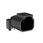 China Industrial DIP Connector Featuring Tin Plated Contacts Silicone Rubber Insulator and Robust Metal Shell for Secure Connections for sale