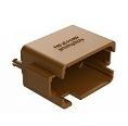 China Durable DIP Connector with brown color metal shell and various terminal configurations designed for secure packaging and shipping for sale