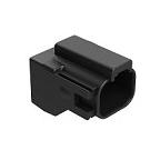 China Black thermoplastic DIP Connector with various terminal options designed for in temperature ranges from minus 55 to plus 125 degrees Celsius for sale