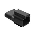 China Black thermoplastic DIP Connector offering various terminal options designed for performance between minus 55 and plus 125 degrees Celsius for sale