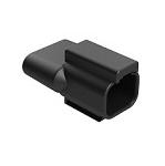 China Durable DIP Connector featuring black thermoplastic shell and various terminal options designed for performance in extreme temperature ranges for sale