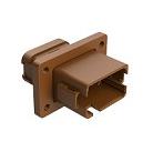 China Thermoplastic DIP Connector with multiple terminal types designed for operation in temperature ranges from minus 55 to plus 125 degrees Celsius for sale