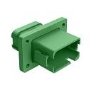 China Green color DIP Connector with thermoplastic shell and various terminal types engineered for operation from minus 55 to plus 125 degrees Celsius for sale