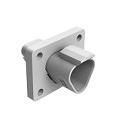 China Gray thermoplastic DIP Connector offering various terminal types engineered for operation between minus 55 and plus 125 degrees Celsius for sale