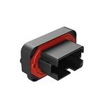 China DIP Connector thermoplastic shell available in various terminal types operating temperature minus 55 to plus 125 degrees Celsius for sale