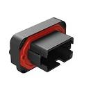 China Thermoplastic shell DIP Connector supporting various terminal types and capable of functioning between minus 55 and plus 125 degrees Celsius for sale