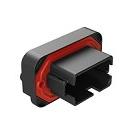 China High reliability DIP Connector with black thermoplastic shell and multiple terminal types tested to meet strict standards for sale