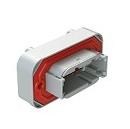 China Thermoplastic DIP Connector with multiple terminal types designed for operation across temperature range minus 55 to plus 125 degrees Celsius for sale