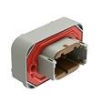 China Thermoplastic DIP Connector with various terminal types designed for operating temperature range minus 55 to plus 125 degrees Celsius for sale