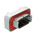 China Thermoplastic shell DIP Connector offering multiple terminal types designed for operating temperature range minus 55 to plus 125 degrees Celsius for sale