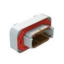 China Thermoplastic shell DIP Connector with various terminal types designed for in temperature range minus 55 to plus 125 degrees Celsius for sale