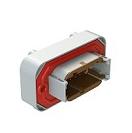 China Gray thermoplastic DIP Connector with various terminal types and wide temperature tolerance designed for secure and electronic connections for sale