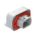 China Thermoplastic DIP Connector offering multiple terminal options and designed to operate reliably between minus 55 and plus 125 degrees Celsius for sale