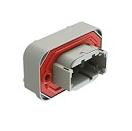 China Thermoplastic shell DIP Connector offering various terminal types designed for stable operation between minus 55 and plus 125 degrees Celsius for sale