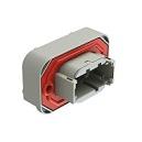 China Thermoplastic shell DIP Connector available in multiple terminal options designed for operation between minus 55 and plus 125 degrees Celsius for sale