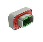 China DIP Connector featuring gray thermoplastic shell and multiple terminal options designed for secure and durable electronic connections for sale