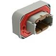 China Thermoplastic DIP Connector with various terminal options engineered for operation within temperature range minus 55 to plus 125 degrees Celsius for sale