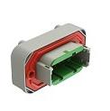 China Thermoplastic DIP Connector available in multiple terminal types designed for operation at temperatures from minus 55 to plus 125 degrees Celsius for sale