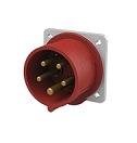 China Secure Packaging DIP Connector with Multiple Terminal Types Red Plastic PA Shell Material ROHS Certified Shipping Service for sale