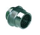 China Durable DIP Connector with Zinc Alloy Nickel Plated Housing and Wide Operating Temperature Range Minus 55 to Plus 125 Degrees Celsius for sale