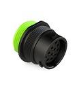 China Thermoplastic Housing DIP Connector with Multiple Terminal Options and Black Color Designed for Harsh Temperature Conditions for sale