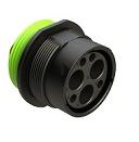 China Thermoplastic DIP Connector with various terminal options designed for operating temperature minus 55 to plus 125 degrees Celsius for sale