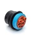 China Thermoplastic DIP Connector featuring multiple terminal types designed for operating temperature range minus 55 to plus 125 degrees Celsius for sale