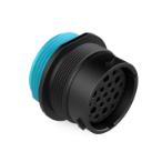China Thermoplastic DIP Connector offering a range of terminal types engineered for operation between minus 55 and plus 125 degrees Celsius for sale