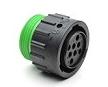 China Black DIP Connector with thermoplastic housing and various terminal options suitable for operation from minus 55 to plus 125 degrees Celsius for sale
